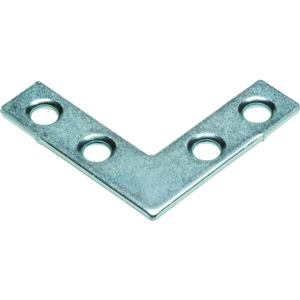 2 in Zinc Angle Corner Iron (10-Pack) (Silver) | HD Supply