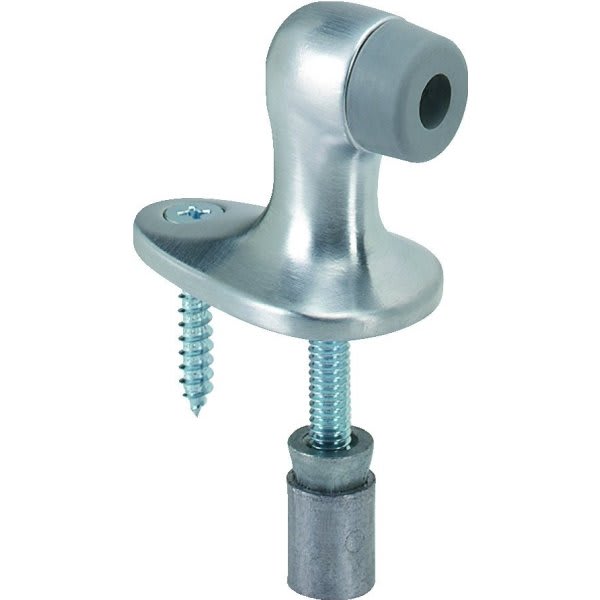 3 in Commercial Flexible Spring Door Stop (50-Pack) (Brass) | HD Supply