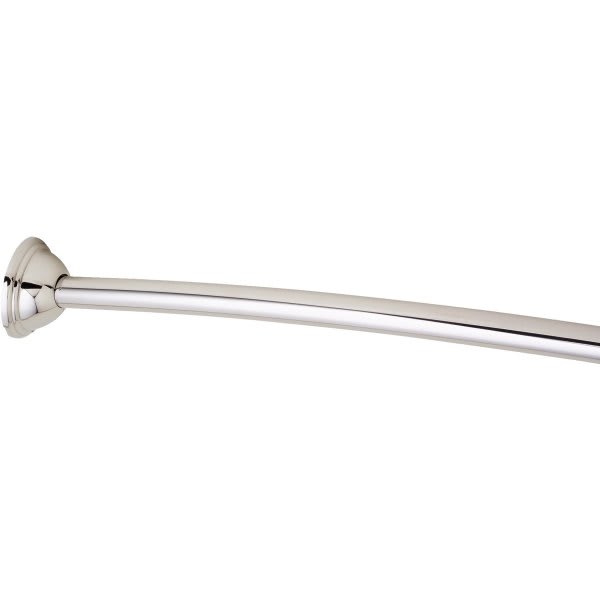 Zenna Home 86" White Adjustable Tension Shower And Utility Rod | HD Supply