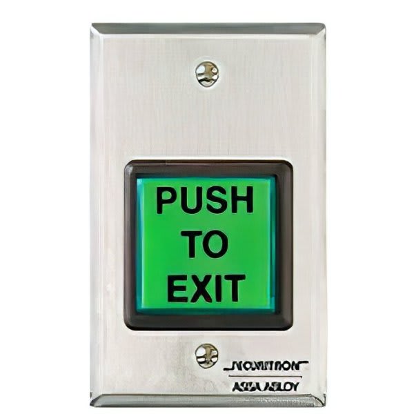 Dortronics 5210 Exit Release Red Emergency Release 1-9/16 Inch Push ...