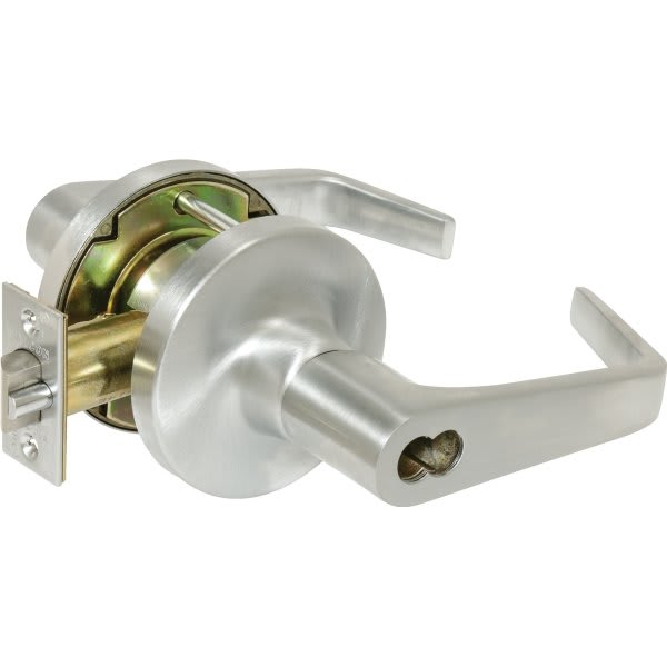 US Lock 3000 Series GR1 2-3/4 in. Backset US26D Storeroom Lever SC4 ...