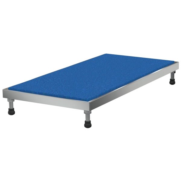 Vestil 1-Step Wide Welded Aluminum Step Stand 14.88 x 32.81" | HD Supply