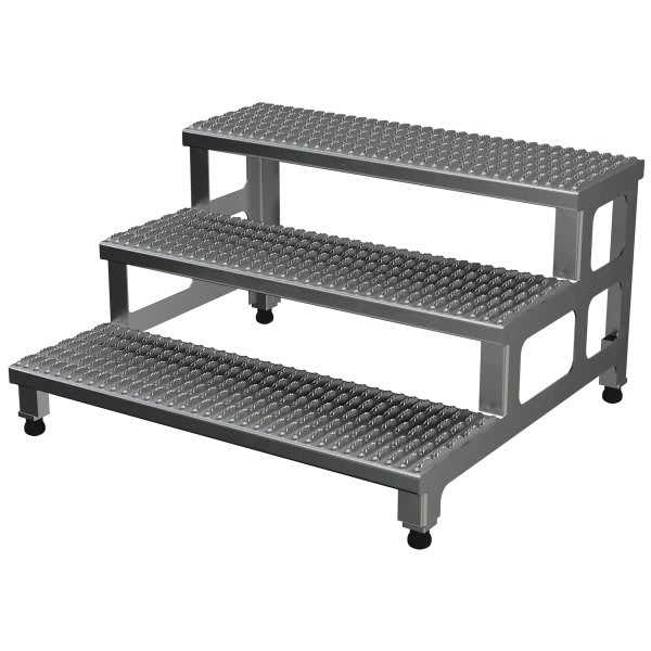 Vestil Steel Adjustable 2-Step Stand | HD Supply