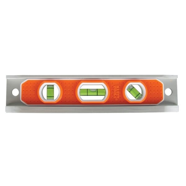 Stanley® 9" Magnetic Torpedo Level, Cast Aluminum, Pipe Groove ...