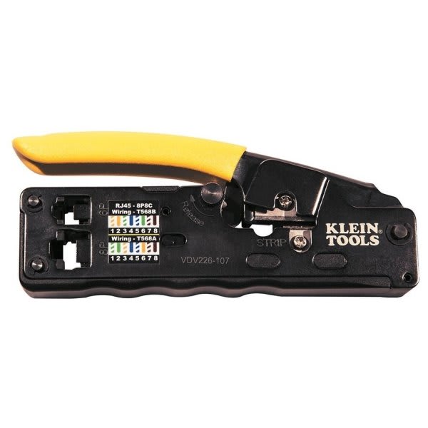 Klein Tools Klein-Kurve Long-Nose Wire Stripper Wire Cutter Crimping ...