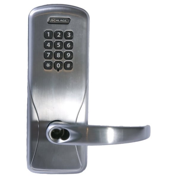 Schlage Locknetics Keypad Privacy Cylindrical Lock C Keyway Sparta Trim ...