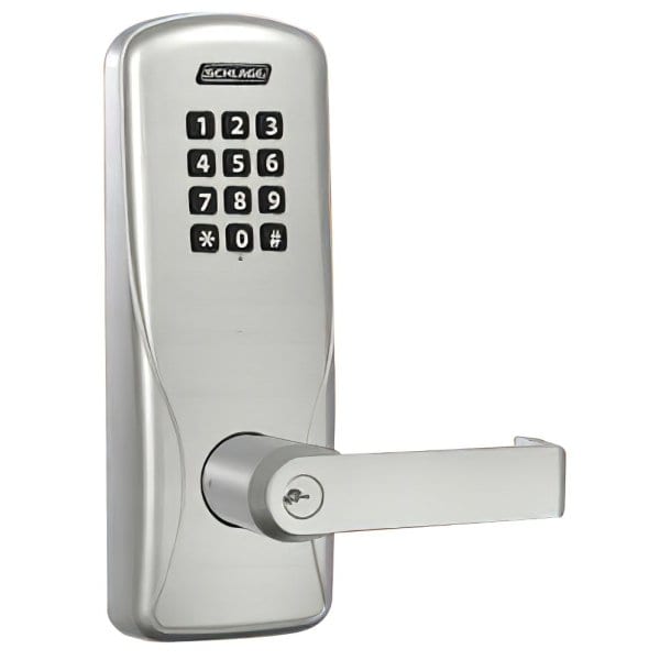 Schlage Locknetics Keypad Class Storeroom Cylindrical Lock No Cylinder ...