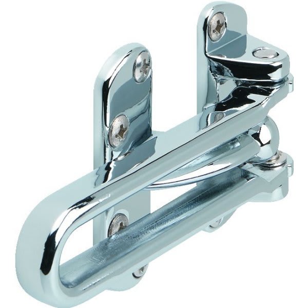 2 in Slide Door Lock w/ Bumper (Chrome) | HD Supply