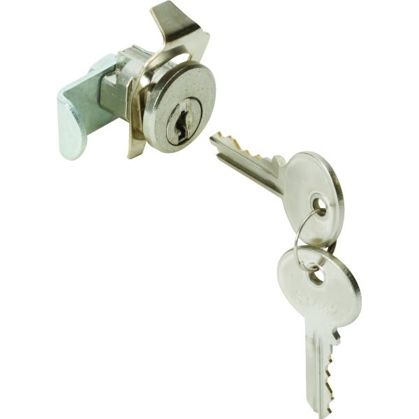 Nickel Universal Mailbox Lock With 3 Cams | HD Supply