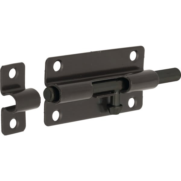 2-1/2 in Zinc-Plated Steel Barrel Bolt | HD Supply