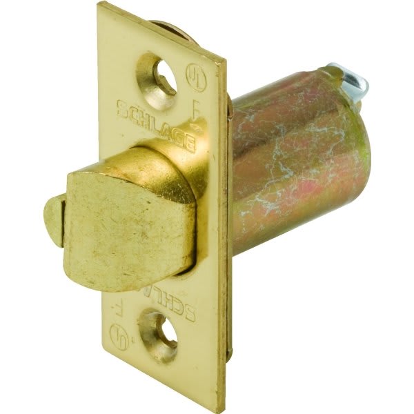 Schlage F Series Adjustable Deadlatch , Antique Brass , For Entry ...