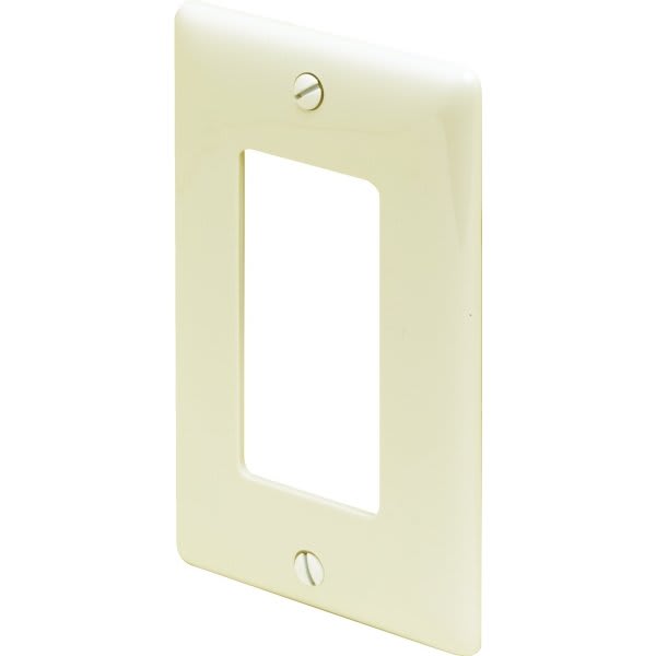 Hubbell Standard 2-Gang Toggle Switch/Blank Nylon Wall Plate (White ...