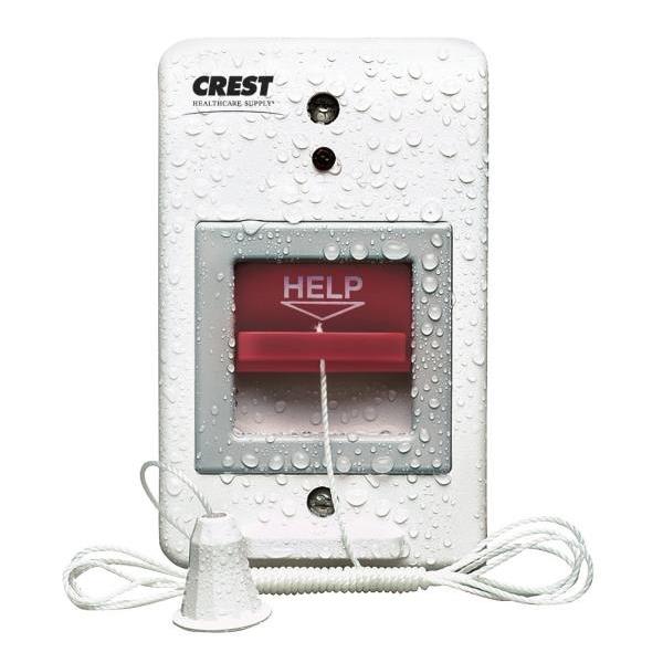 Crest Healthcare® Nurse Call Pull Cord Station, Dual Status On/off ...