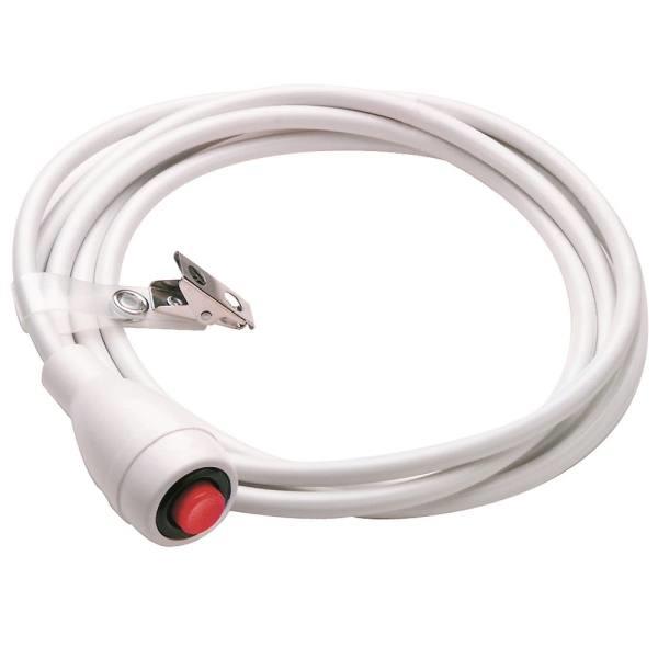 Crest Healthcare® Nurse Call Econocall 12' Cord, Rauland 8-Pin Din Plug ...
