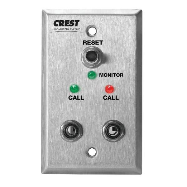 Crest Healthcare® Nurse Call Patient Station, Replacement For Jeron ...