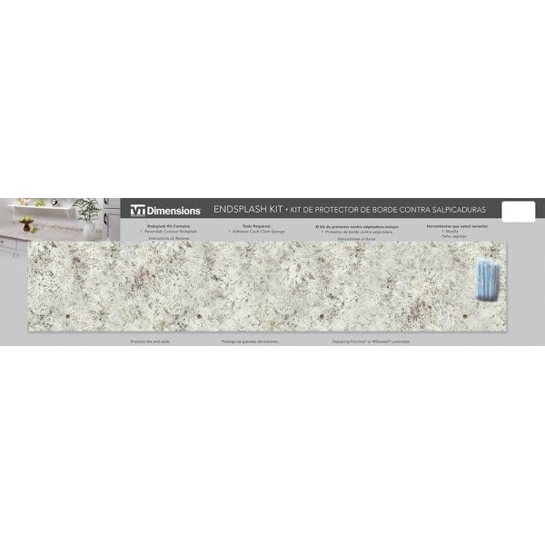 VT Industries Mystique Dawn Kitchen End Splash Kit | HD Supply