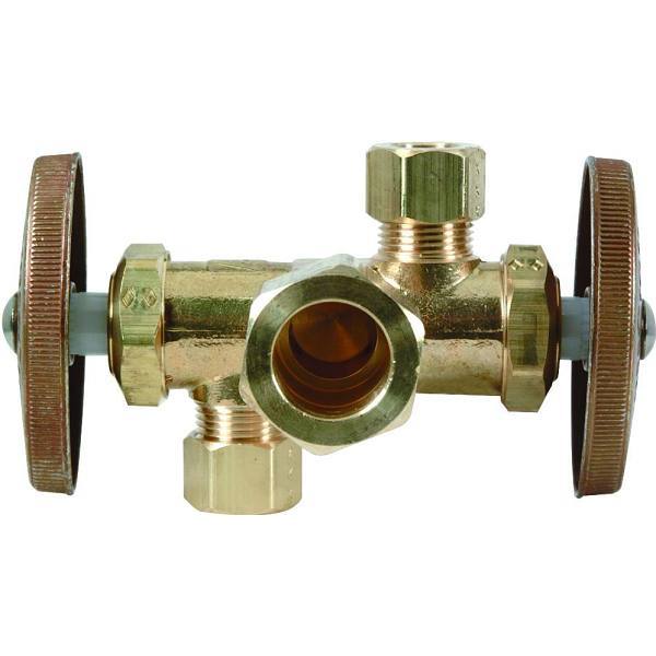 Brasscraft 1/2" Fip Inlet X 3/8" Od Compression Outlet Multi-Turn Angle Valve | HD Supply
