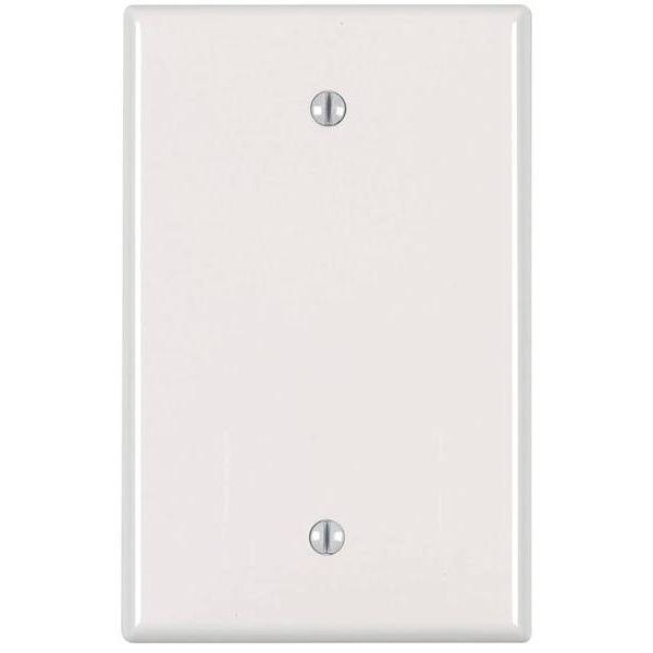 Leviton 1-Gang Blank Wall Plate, White | HD Supply