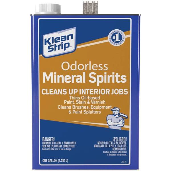 Klean-Strip® Odorless Mineral Spirits - Metal Container - 1 Gallon | HD ...