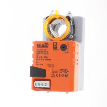 Belimo Motor Actuator Rotary 45 In-Lb, Sr2-10vdc, 24vac, 24vdc Screw ...
