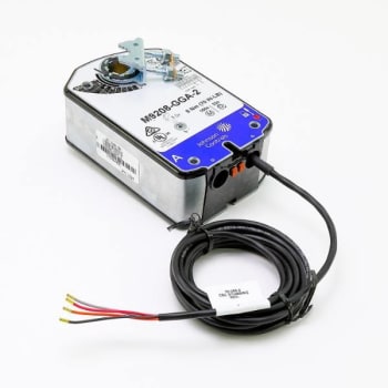 Johnson Controls 24v 24vdc, 0-10vdc, 2-10vdc, 4-20ma, 70# Spring Return ...