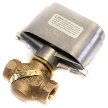 Schneider 2 Way 1/2" Npt 0.4 Cv Globe Valve And 3-7 Psi Spring Return ...