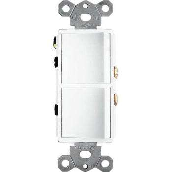 2-Function 120v 15a X2 Rocker Combination Switch, White | HD Supply