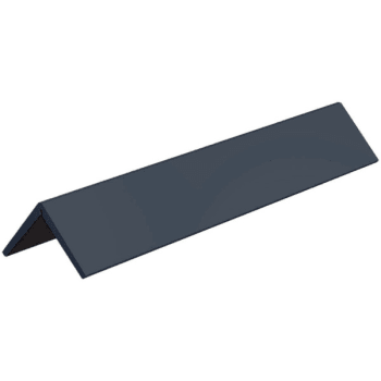 ROPPE 4.5 FT Profile #19 Series Black Rubber Corner Guard | HD Supply