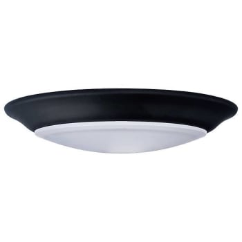 SATCO 7" LED Disk Light, Dimmable, CCT Selectable, 15 Watt, Black | HD ...