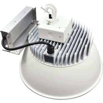 Satco Nuvo White 161W LED High Bay Fixture With Anodized Aluminum ...