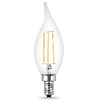 FEIT Electric Ba10 3.3 Watt Filament Flame Led, E12, 3000k, Clear ...
