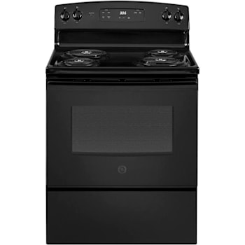 Gea GE ENERGY STAR 30 In. 5.0 cu. ft. Coil Electric Freestanding Range ...