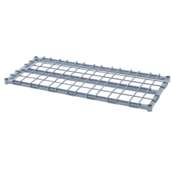 Quantum Wire Dunnage Shelf Gray Epoxy 24"W X 48"L Nsf | HD Supply