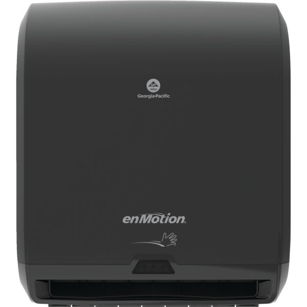EnMotion 10 in Automated Touchless Paper Towel Dispenser (Black) | HD ...