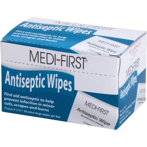 Medi-First® Antiseptic Wipes Package Of 20 | HD Supply