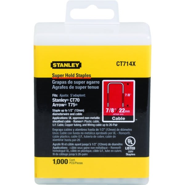 Stanley SharpShooter 5/16" Staples Box Of 1000 | HD Supply