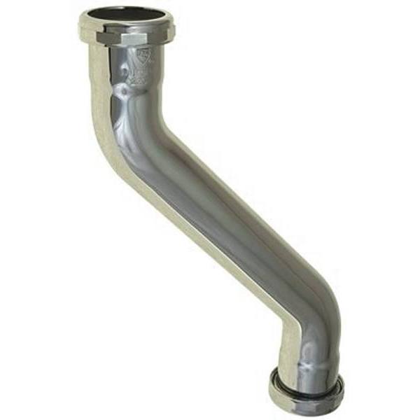 Premier 1-1/2 In X 11-1/2 In Brass Offset Tailpiece, Chrome, 22-Gauge ...