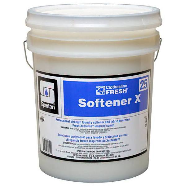 Spartan Clothesline Fresh, Softener X 25, Lavender Linen Scent, 5 Gal ...