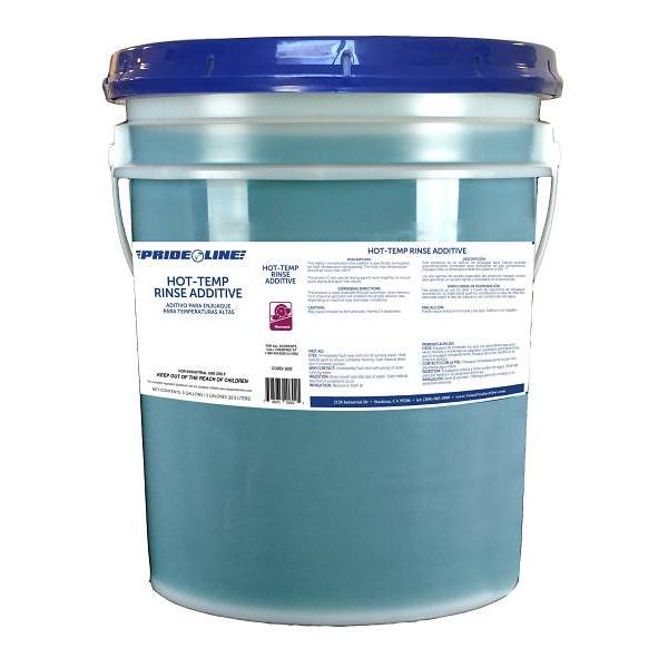 Prideline Hot Temp Rinse Additive 5 Gal. | HD Supply