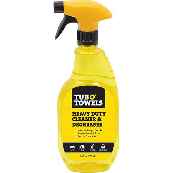 Tub O' Towels 24 Oz. Heavy-Duty Cleaner And Degreaser Spray Case Of 12 ...