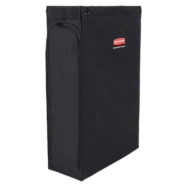 Rubbermaid Commercial Side Load Bag For Housekeeping Cart Black Package ...