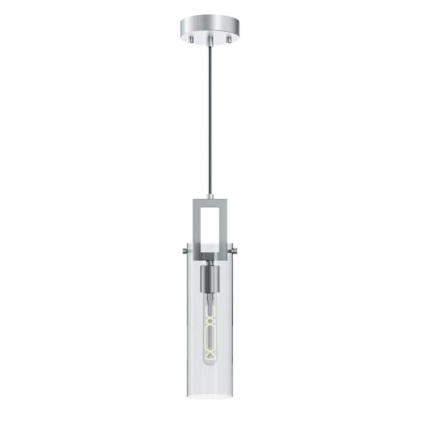 Afx Houston 4" One-Light Medium Base Pendant, Satin Nickel | HD Supply