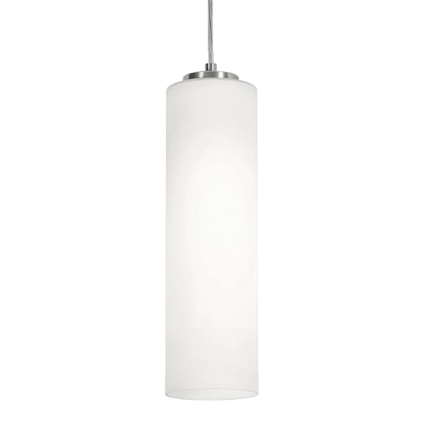 Afx Leo 12" One-Light Medium Base Pendant, Satin Nickel | HD Supply