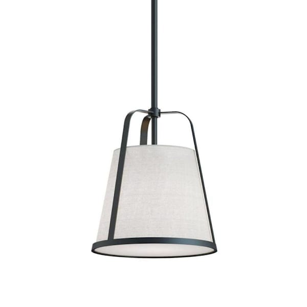 Afx Lizzette 10" One-Light Medium Base Pendant, Black | HD Supply