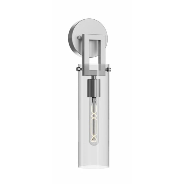 Afx Houston 17" One-Light Medium Base Indoor Wall Sconce, Satin Nickel ...