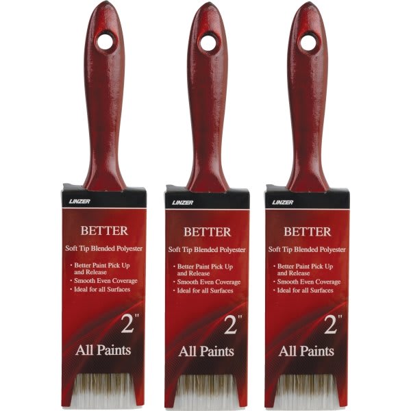 Linzer® Better Brush Set 2 Flat Package of 3 | HD Supply