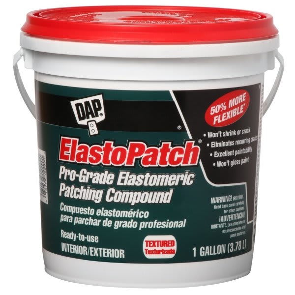 DAP 1 Gallon Elastopatch Textured Flexible Patching Compound (2-Pack ...